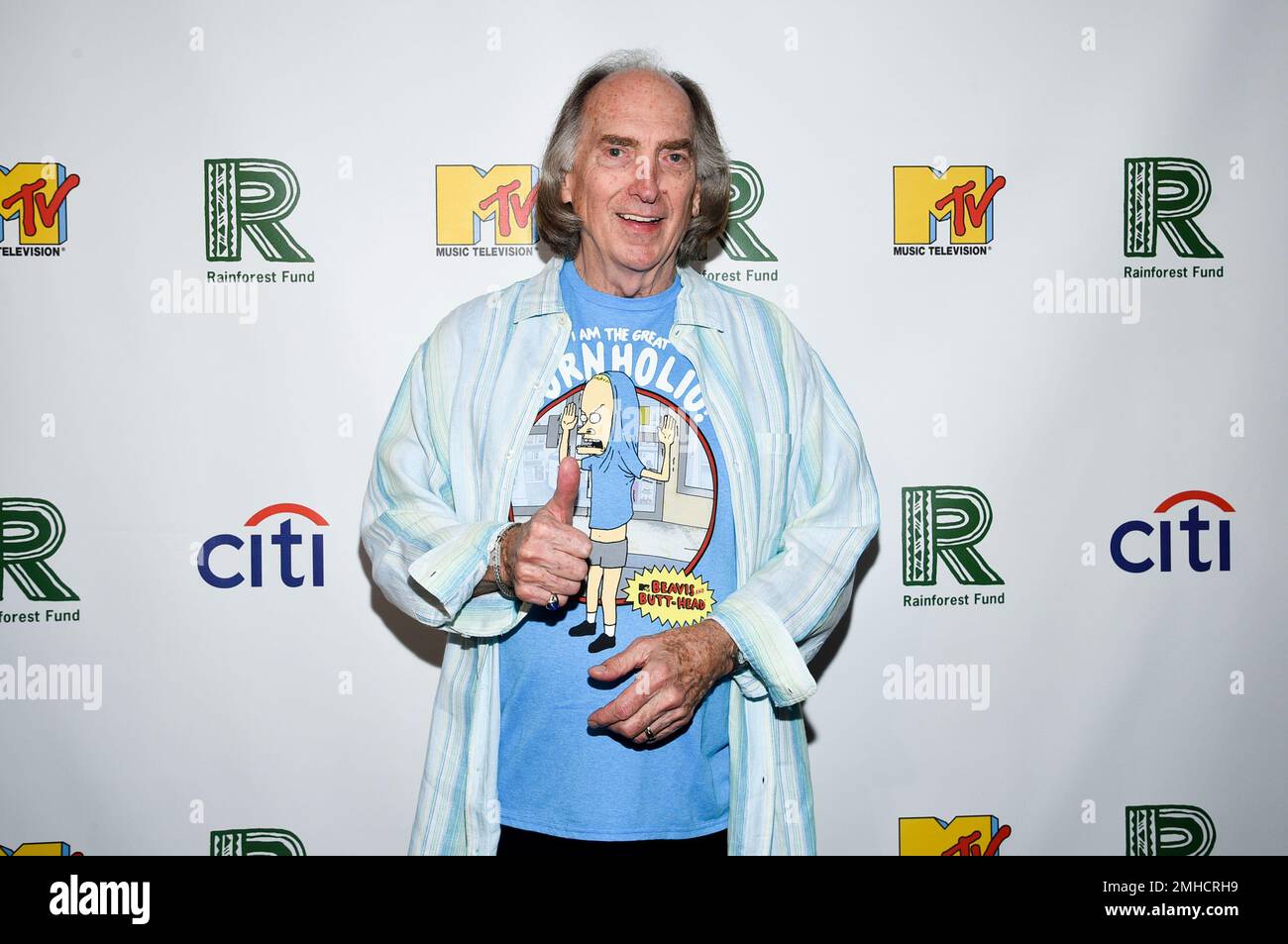 Musician Jim Horn arrives at the 30th anniversary Rainforest Fund ...