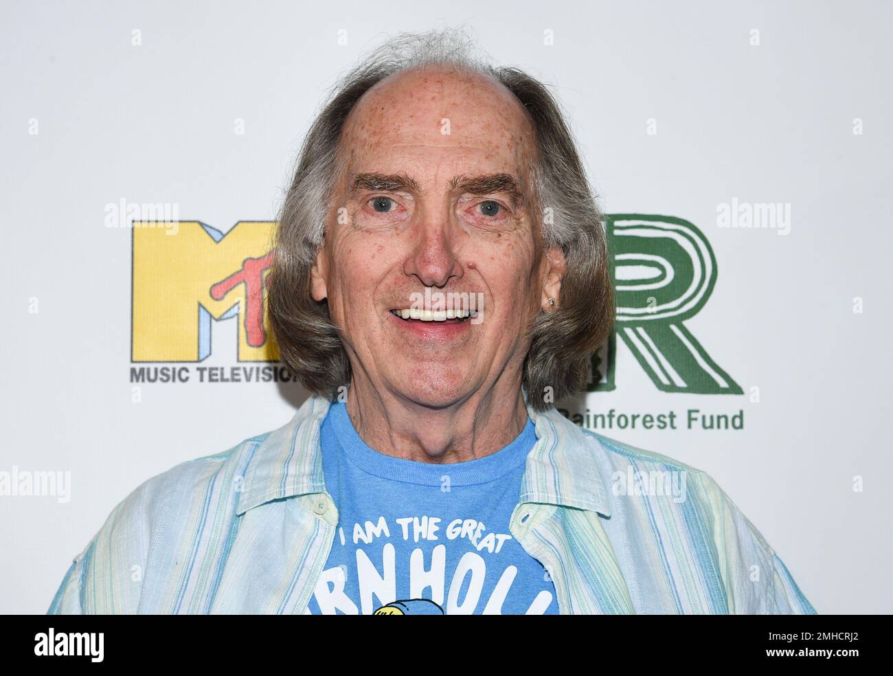 Musician Jim Horn arrives at the 30th anniversary Rainforest Fund ...