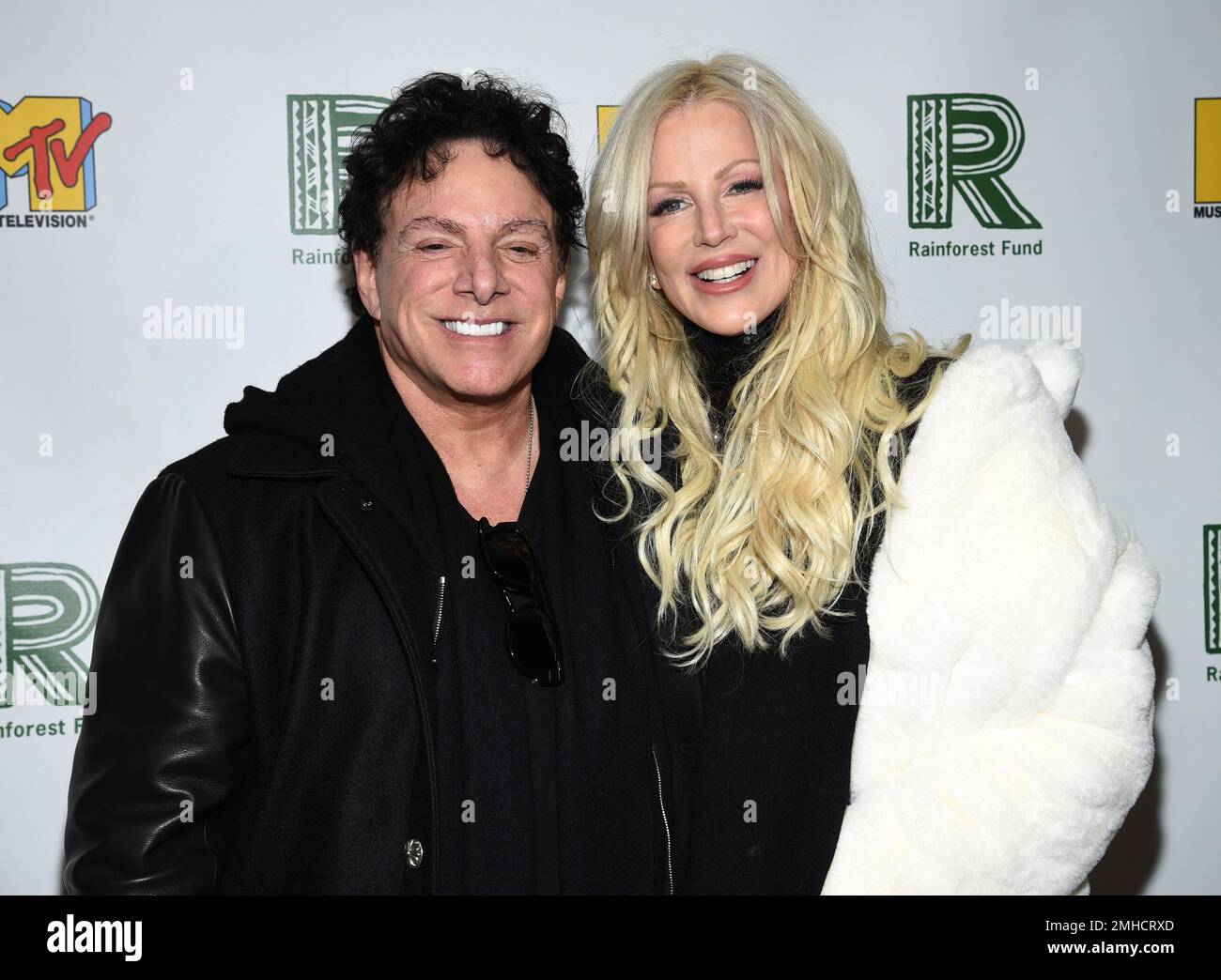 Musician Neal Schon and wife Michaele Schon arrive at the 30th ...