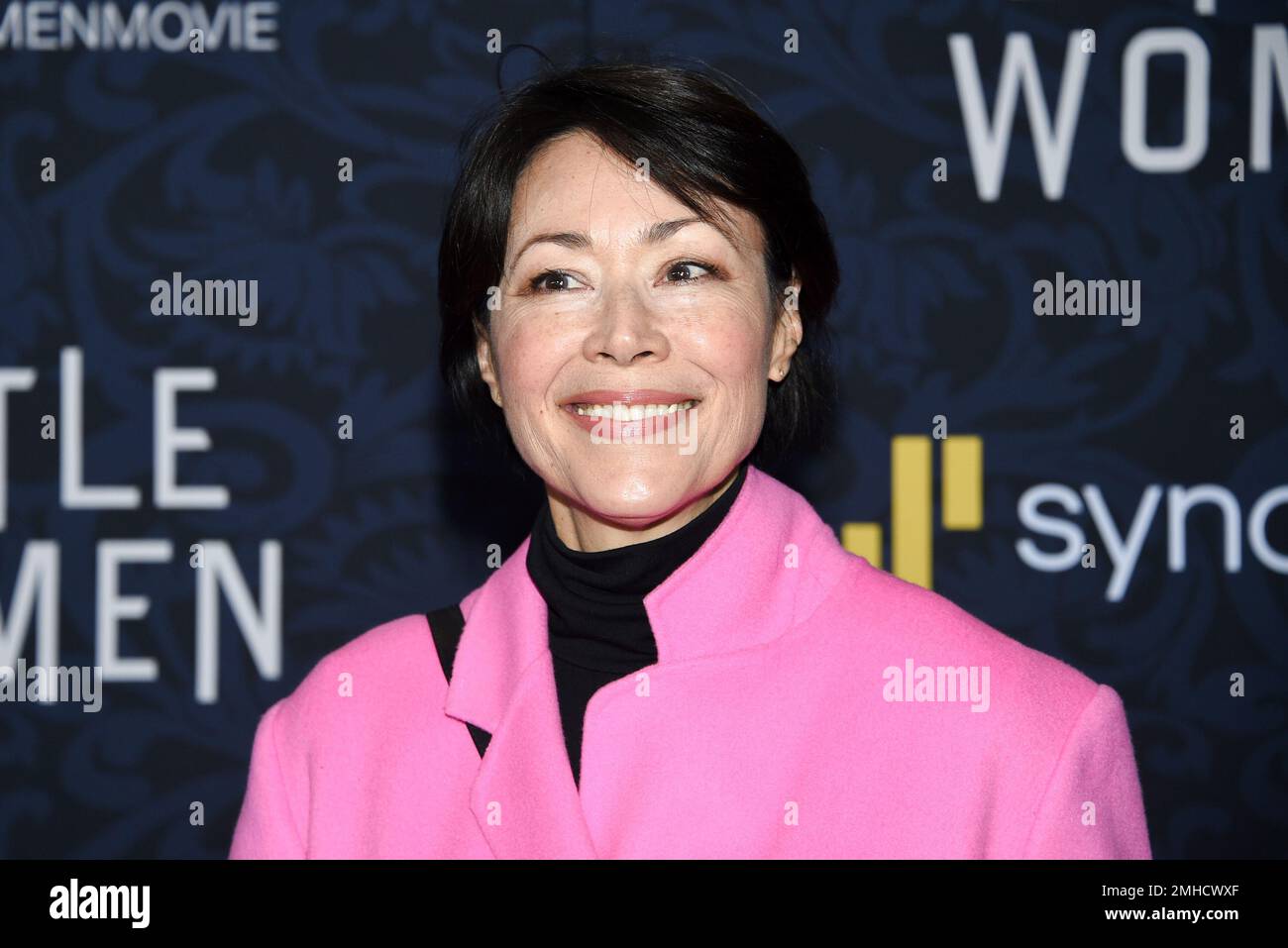 Television journalist Ann Curry attends the premiere of "Little Women ...