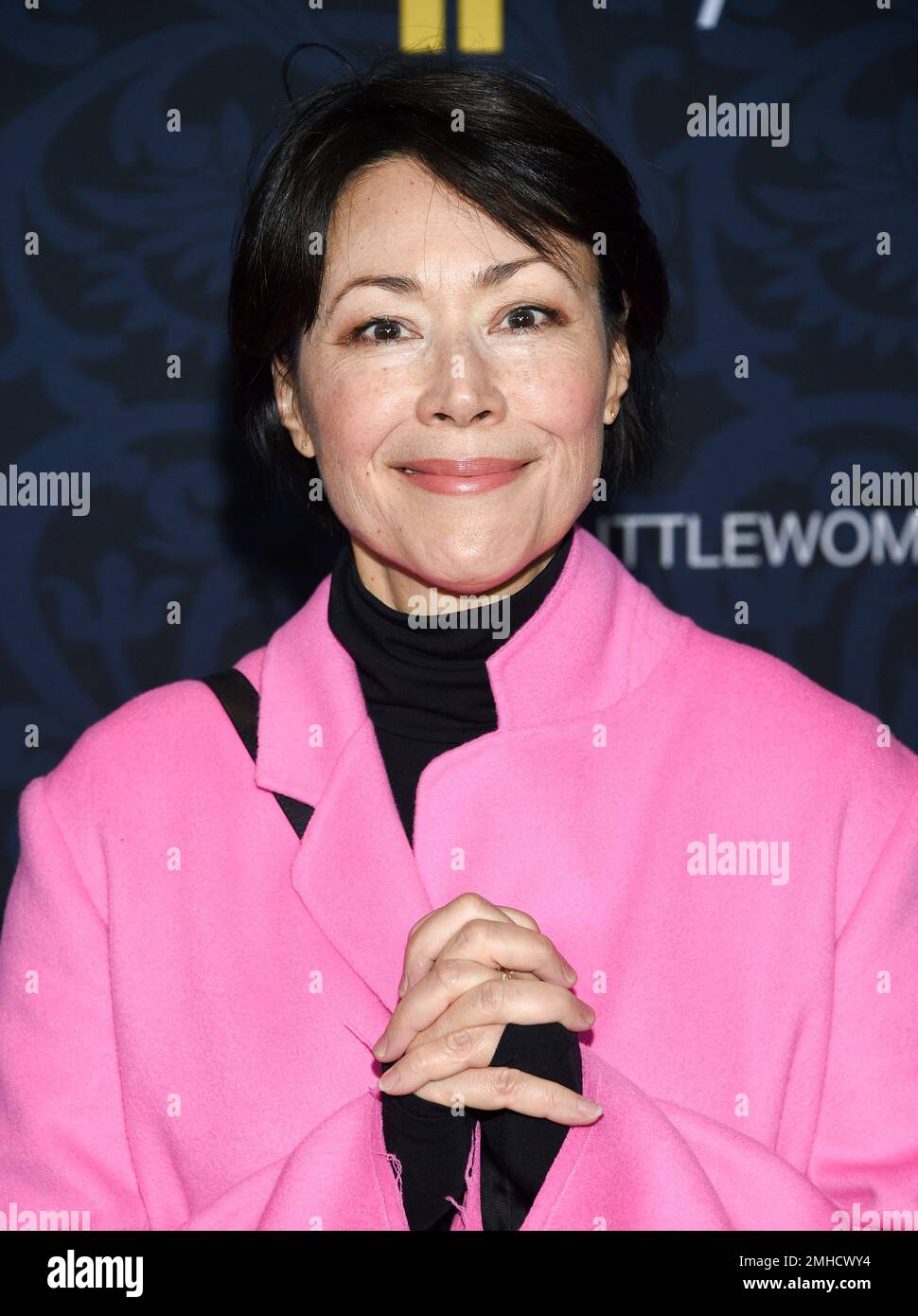Television journalist Ann Curry attends the premiere of "Little Women ...