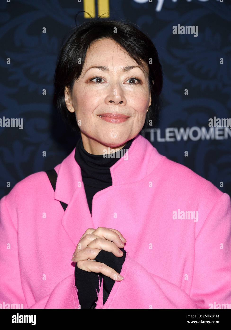 Television journalist Ann Curry attends the premiere of "Little Women ...