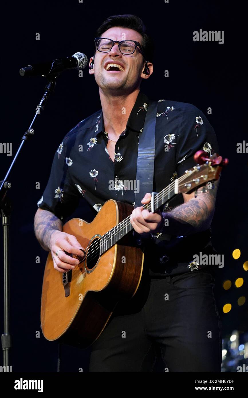 Mitch Thompson of the band Seaforth performs during the US99 Stars and ...