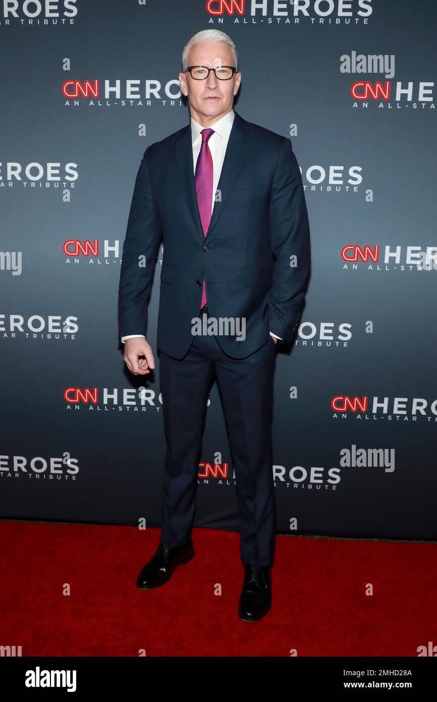 Anderson Cooper attends the 13th annual CNN Heroes: An All-Star Tribute ...