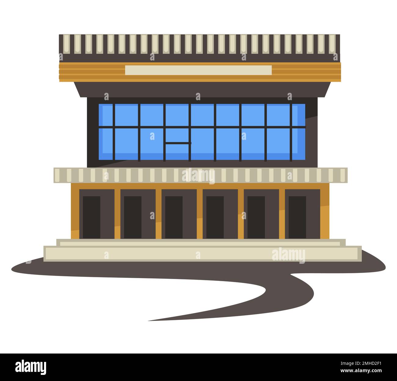 80s architecture Stock Vector Images - Alamy