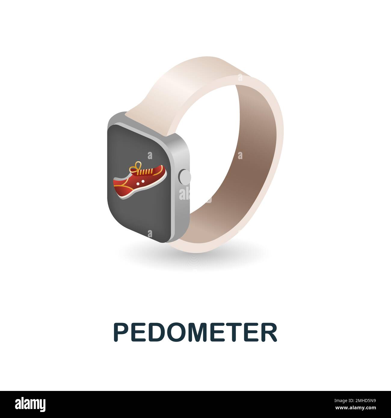 Smart pedometer Stock Vector Images - Alamy
