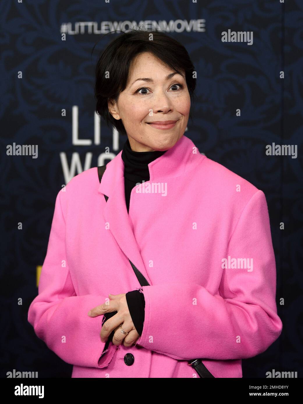 Television journalist Ann Curry attends the premiere of "Little Women ...