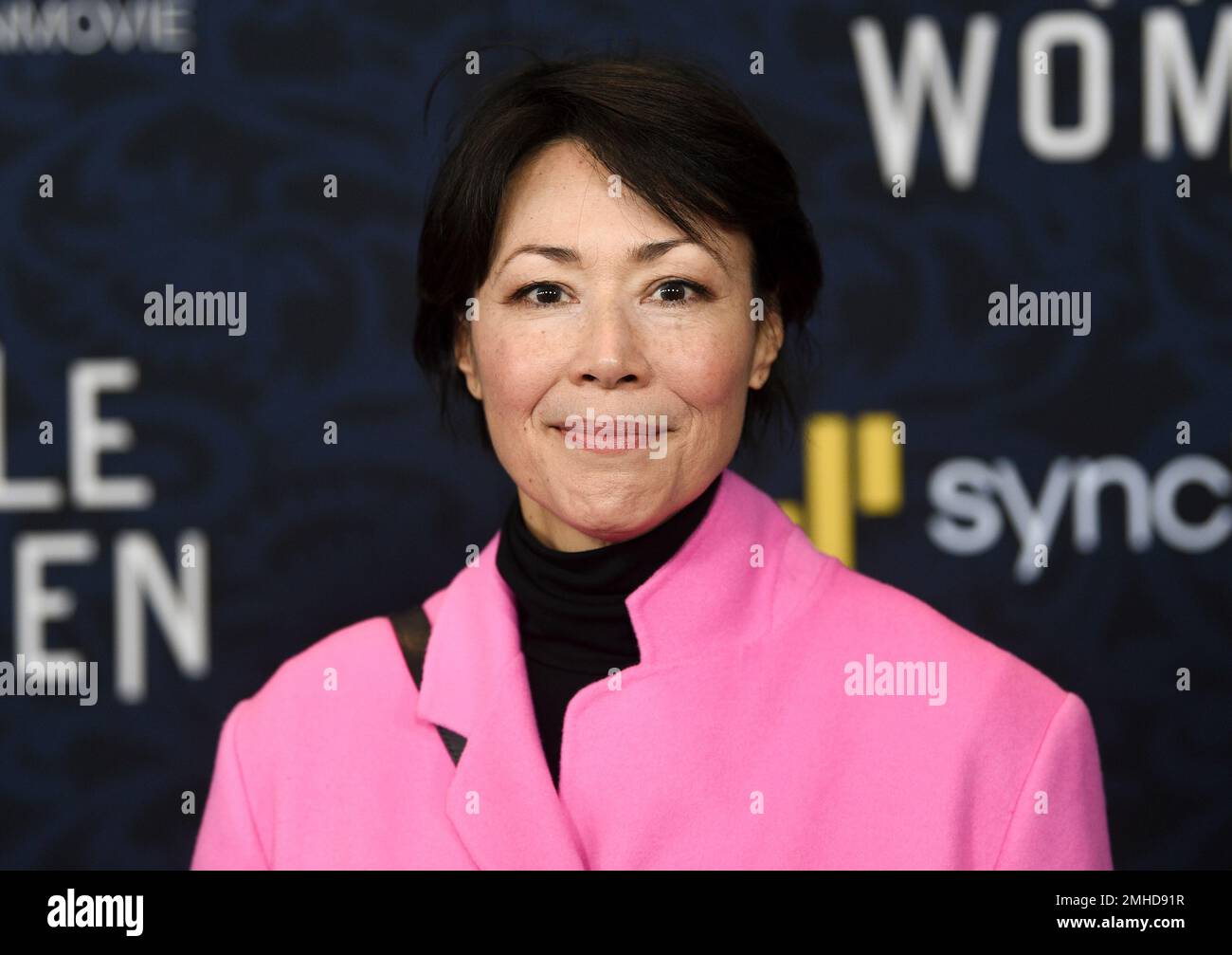 Television journalist Ann Curry attends the premiere of "Little Women ...