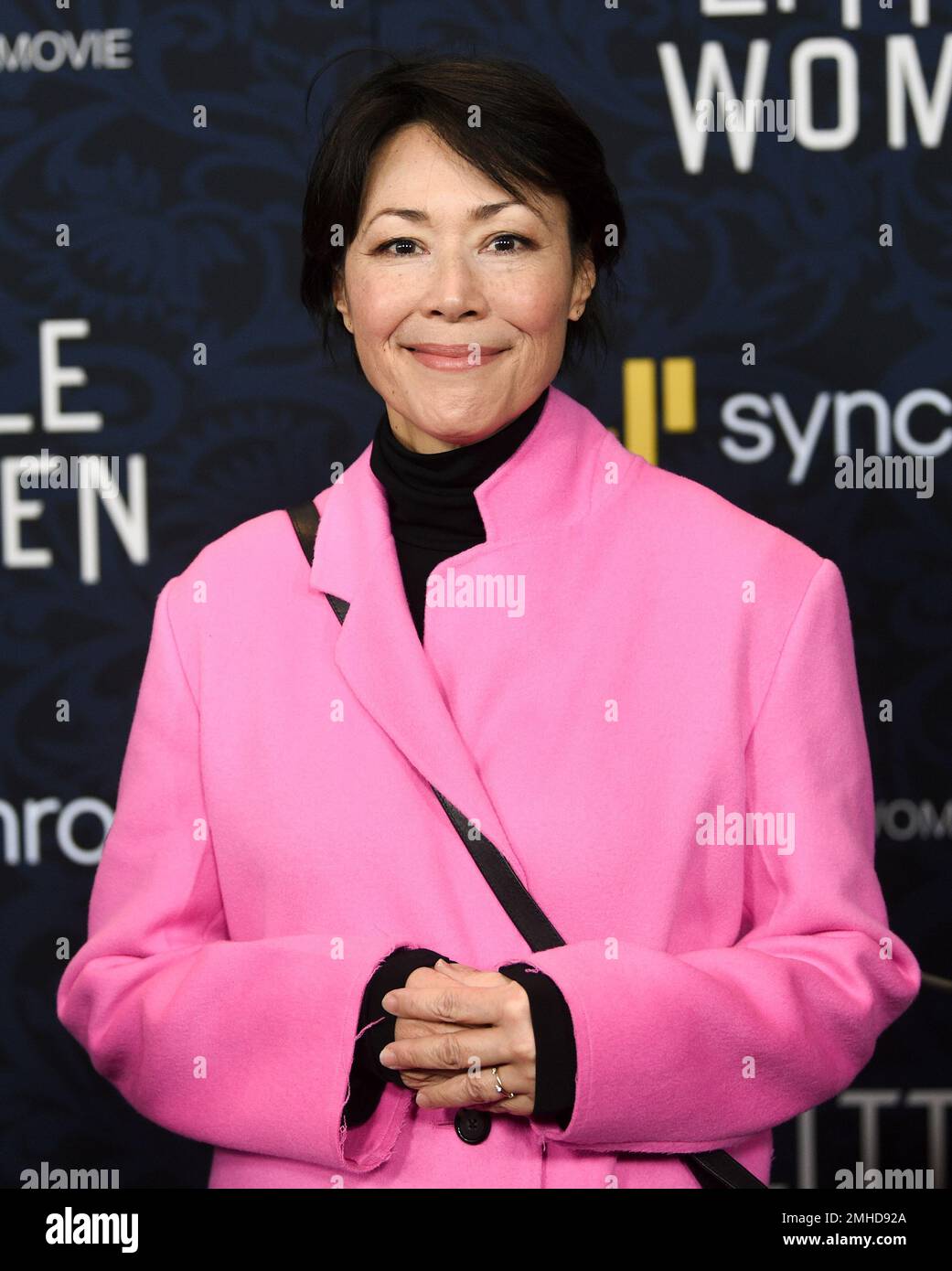 Television journalist Ann Curry attends the premiere of "Little Women ...