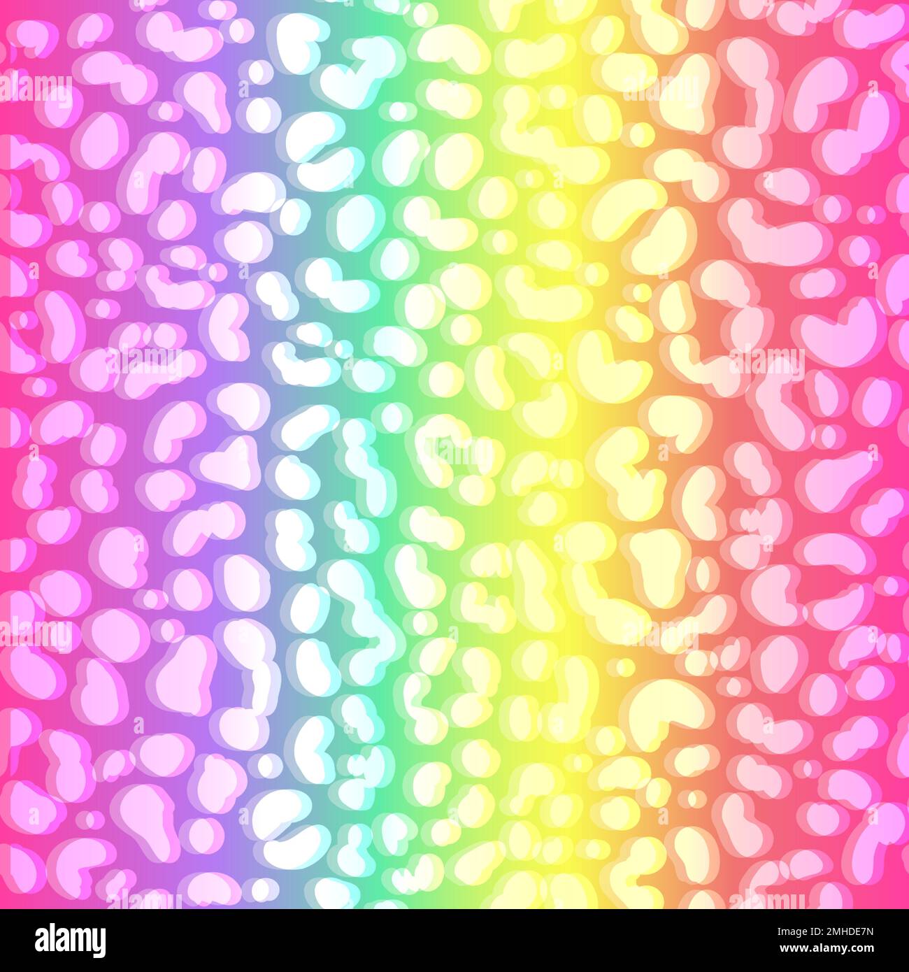 Rainbow Cheetah Wallpaper