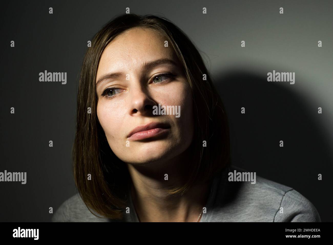 In this photo taken on Sunday, Aug. 4, 2019, Maria Varfolomeieva poses ...