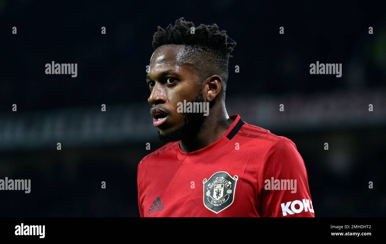 Manchester United's Fred during the English Premier League soccer match ...