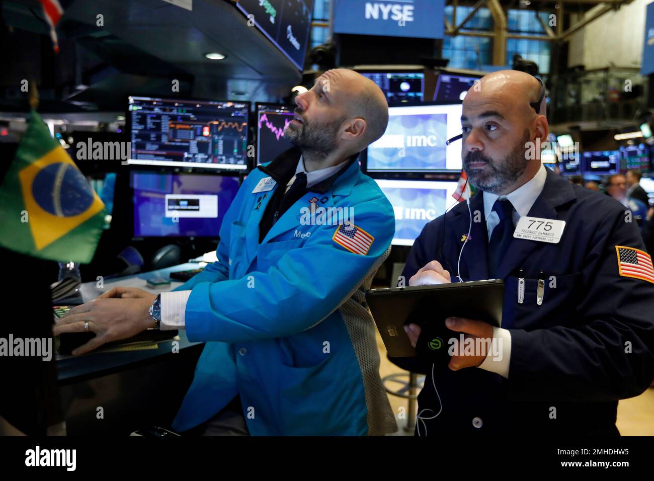 FILE - In this Nov. 15, 2019, file photo specialist Meric Greenbaum ...