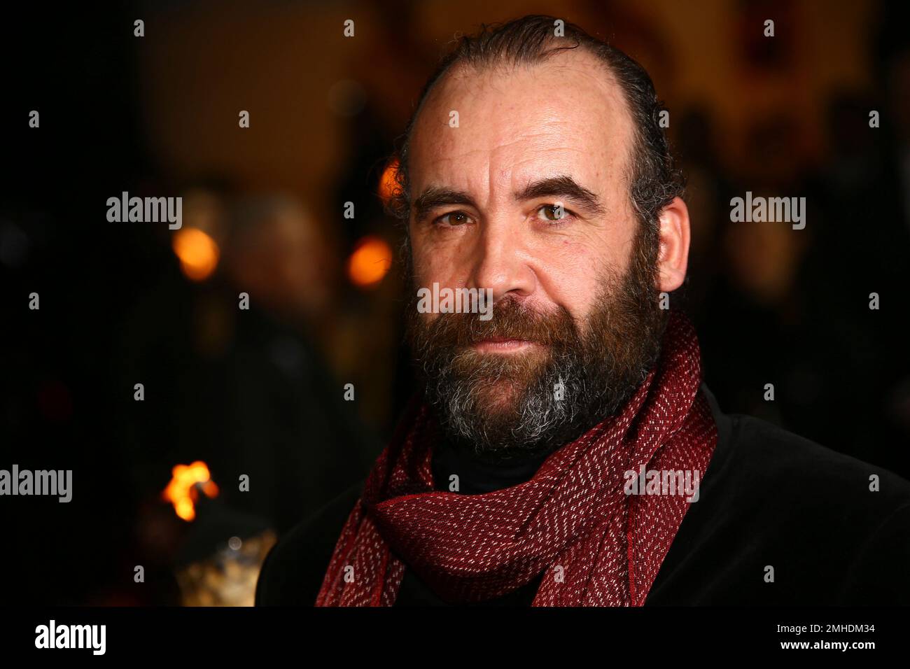 Rory McCann poses for photographers upon arrival at the premiere of the ...