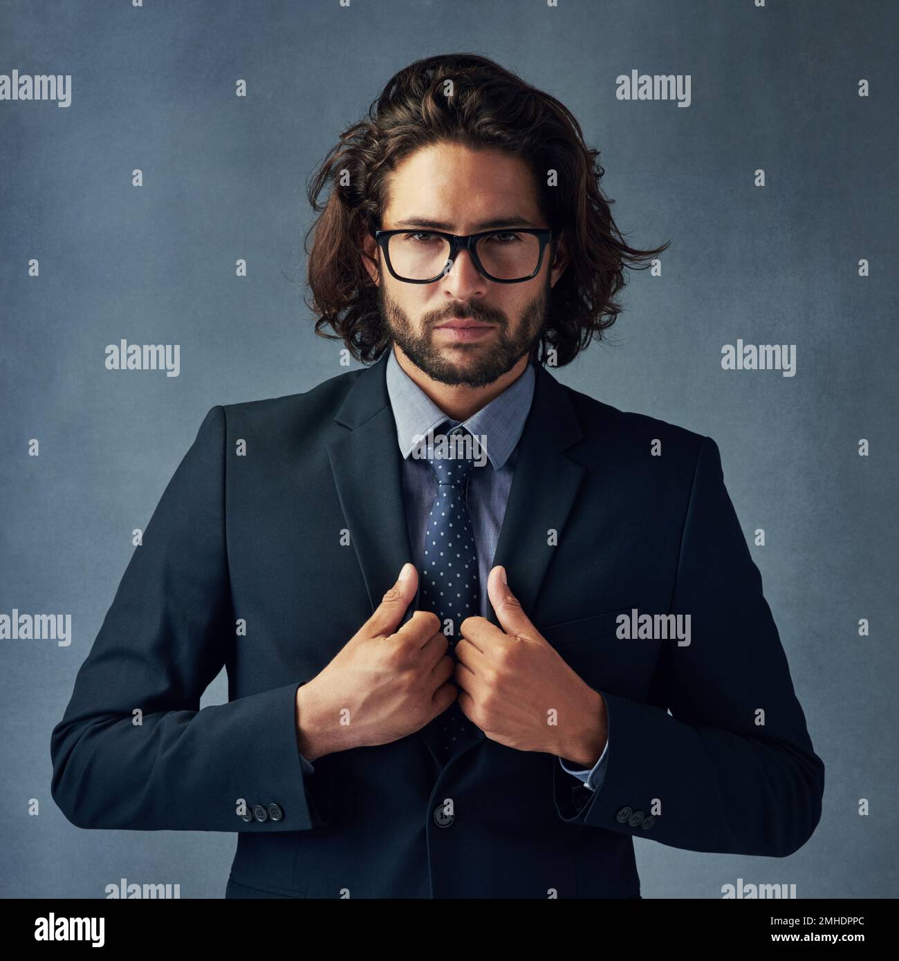 Your wardrobe can be a competitive advantage. Studio portrait of a well ...