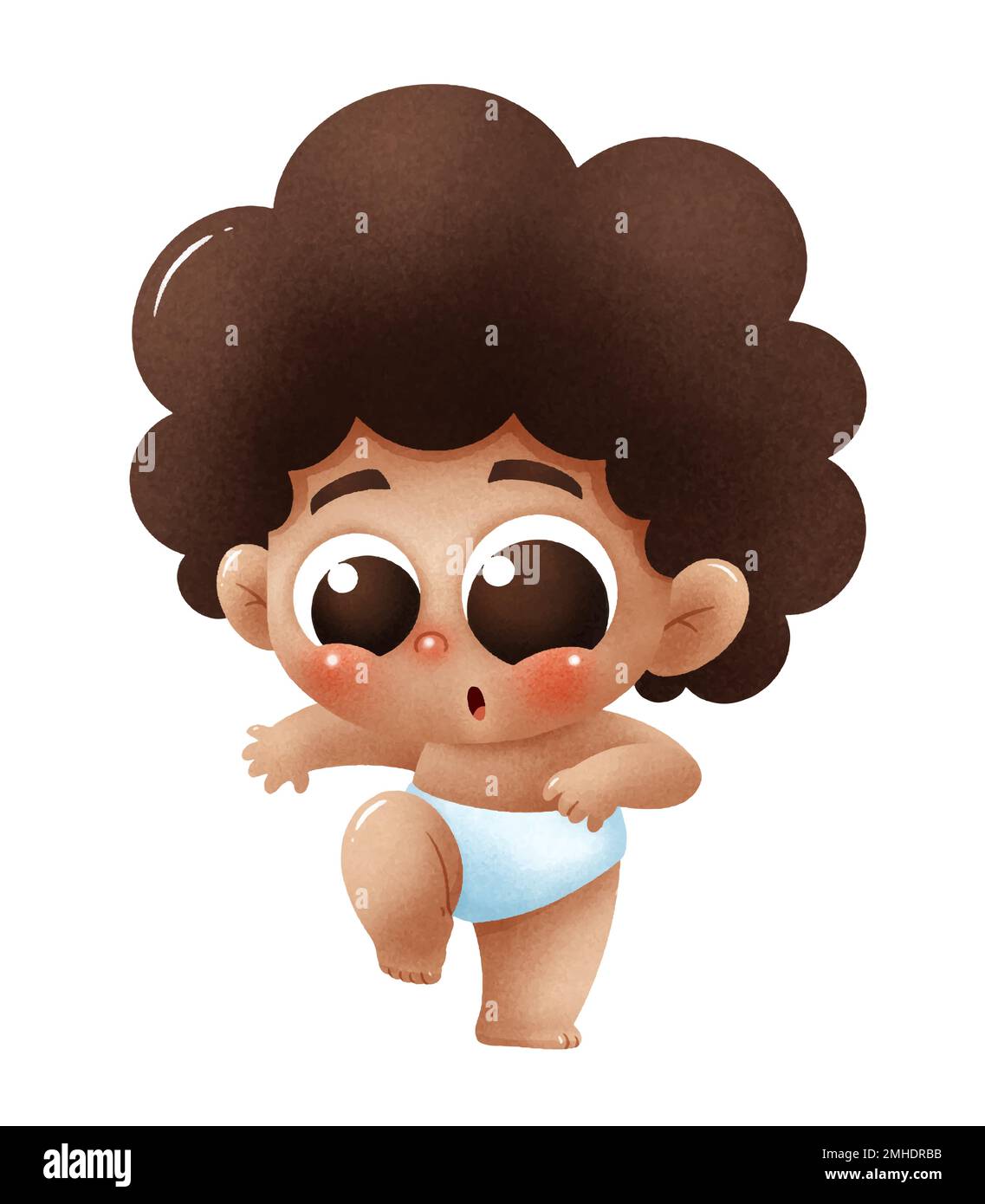 Baby learning how to walk Stock Vector Images - Alamy