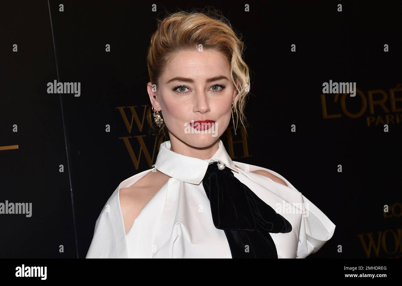 Actress Amber Heard attends the 14th annual L'Oreal Paris Women of ...