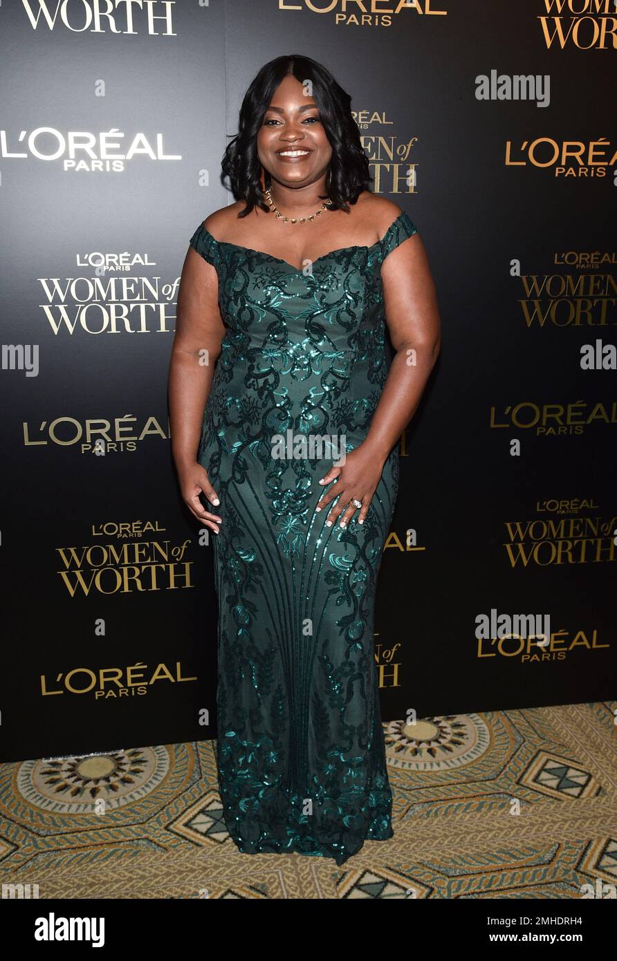 Crystal Chatman attends the 14th annual L'Oreal Paris Women of Worth ...