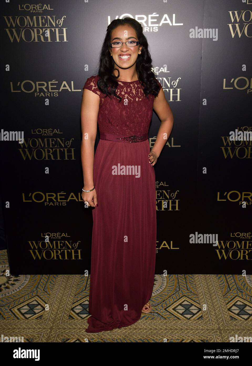 Shreyaa Venkat attends the 14th annual L'Oreal Paris Women of Worth ...