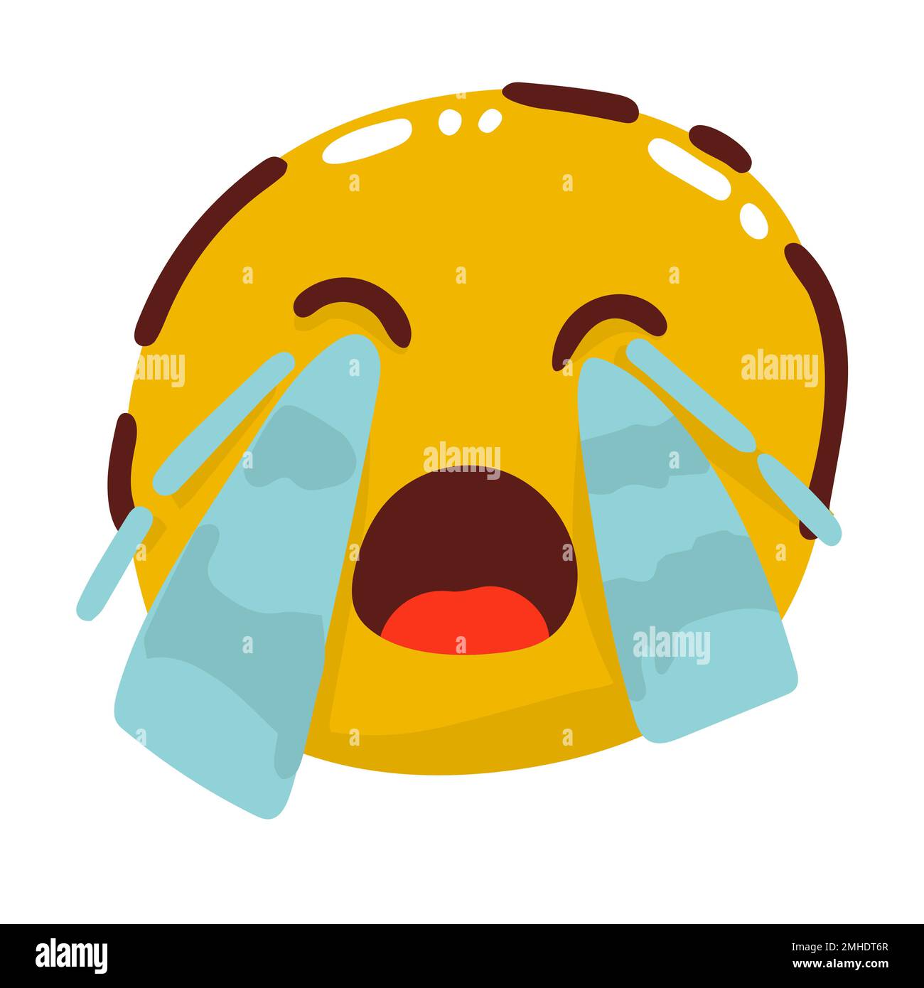 Crying button on character hi-res stock photography and images - Alamy
