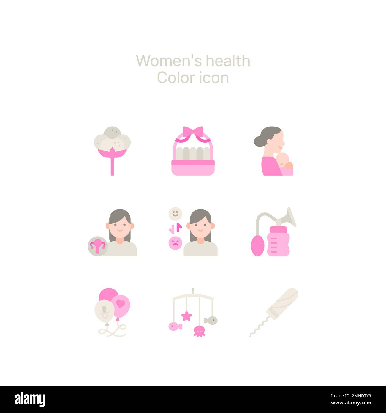 Pregnant woman icon hi-res stock photography and images - Alamy