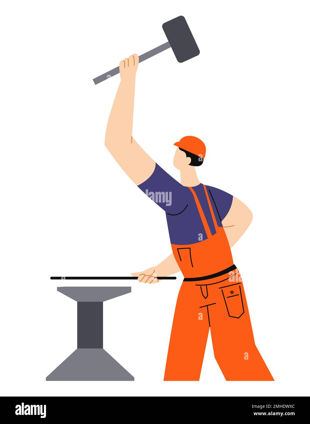 Blacksmith works Cut Out Stock Images & Pictures - Alamy