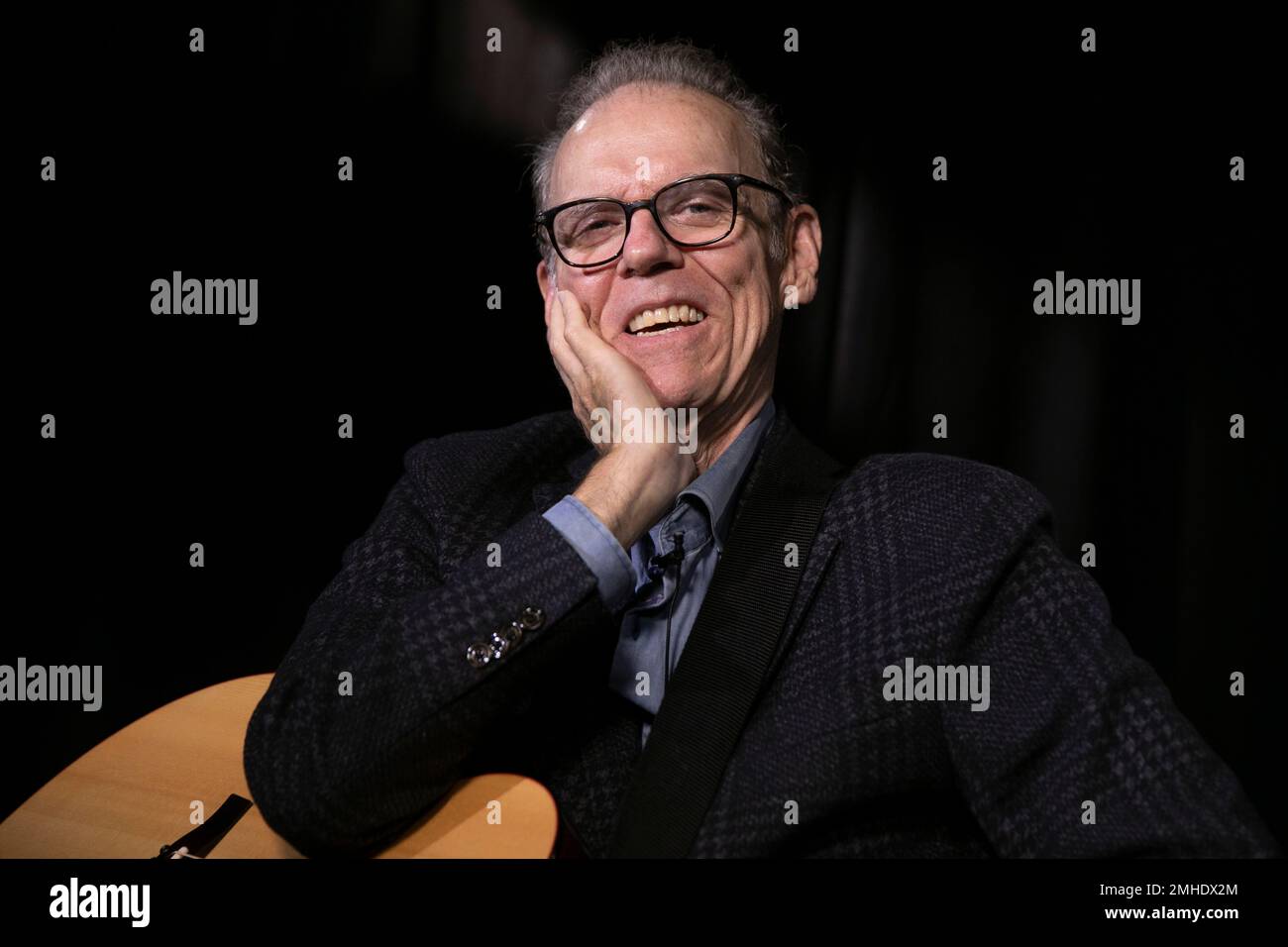 This Oct. 11, 2019 photo shows singer, songwriter John Hiatt during an ...