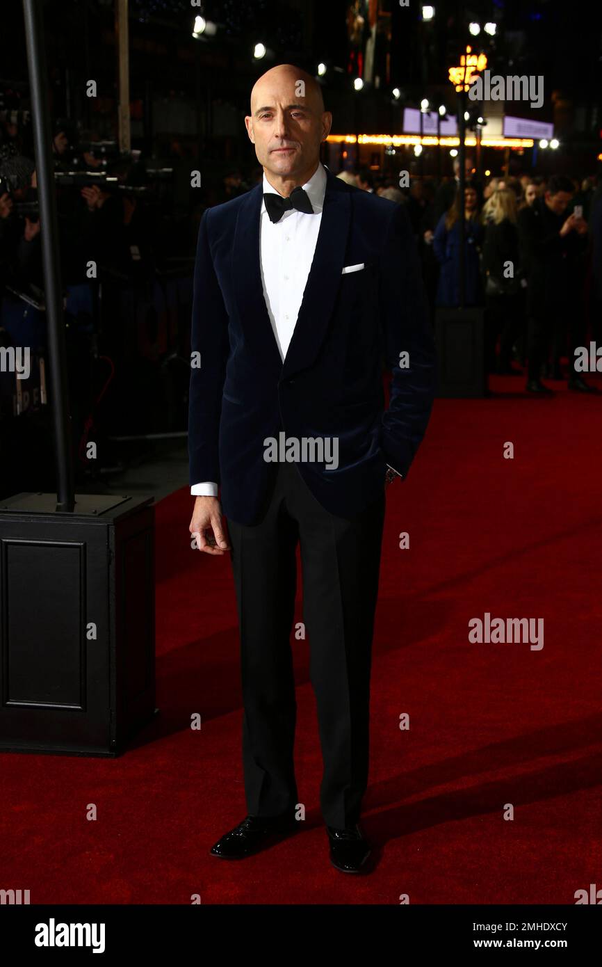 Mark Strong pose for photographers upon arrival at the World premiere ...