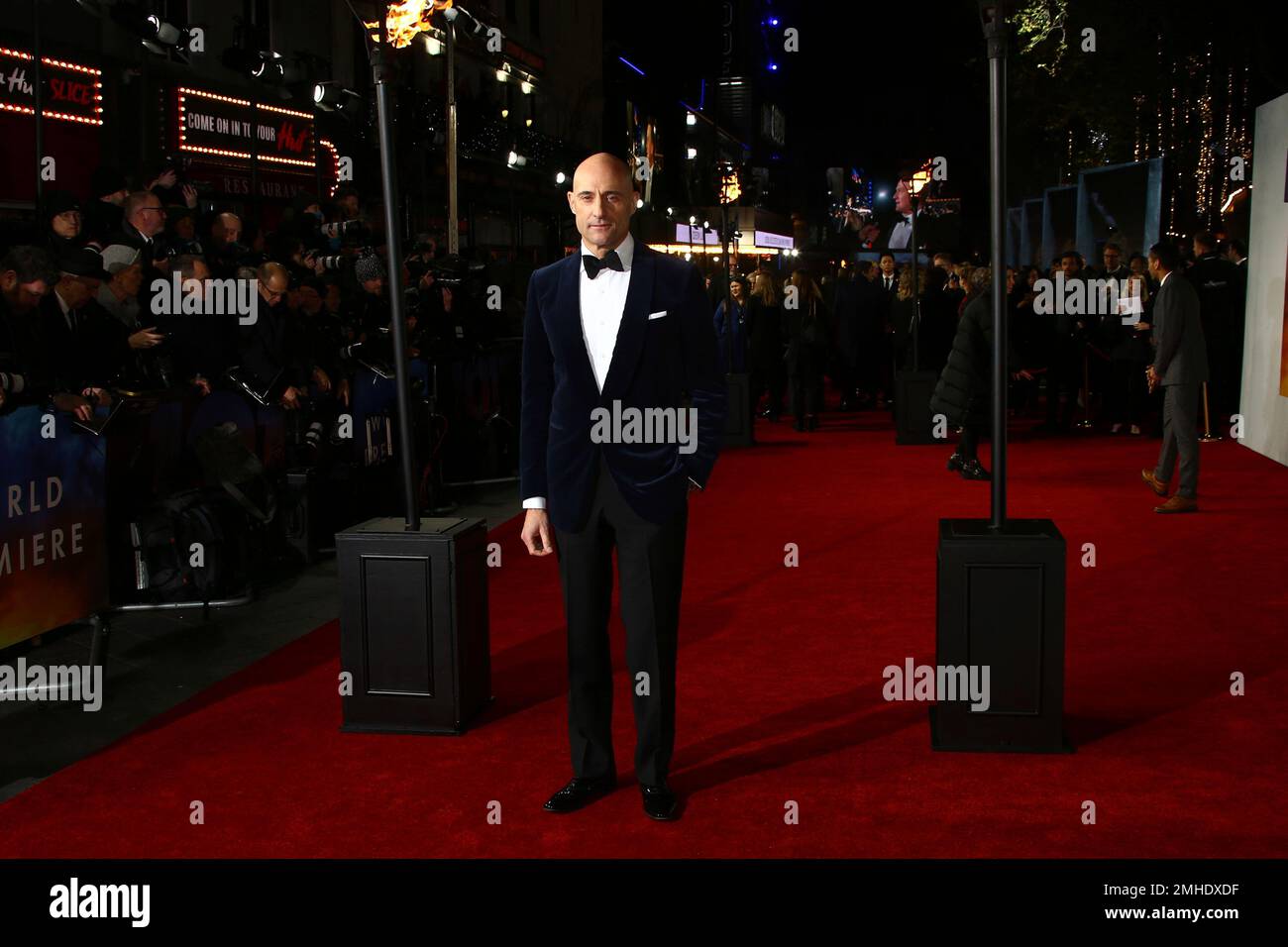 Mark Strong pose for photographers upon arrival at the World premiere ...