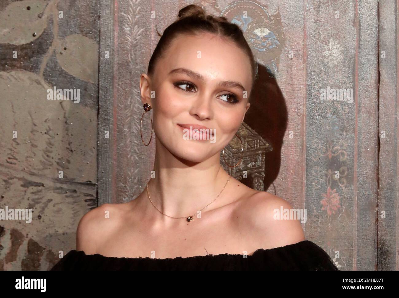 Actress Lily-Rose Depp poses during a photocall before the presentation ...
