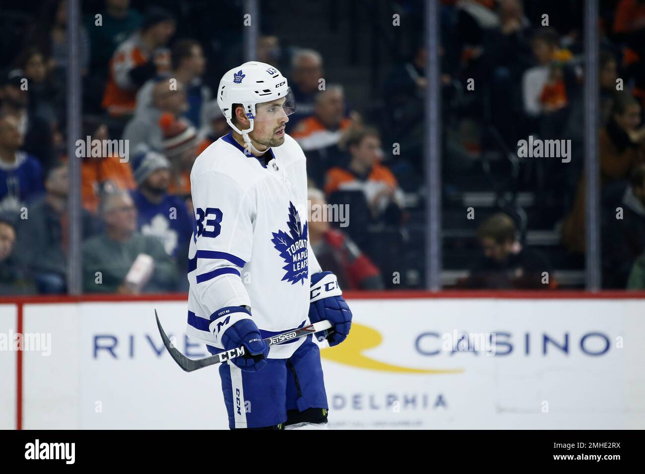Toronto Maple Leafs' Cody Ceci plays during an NHL hockey game against ...