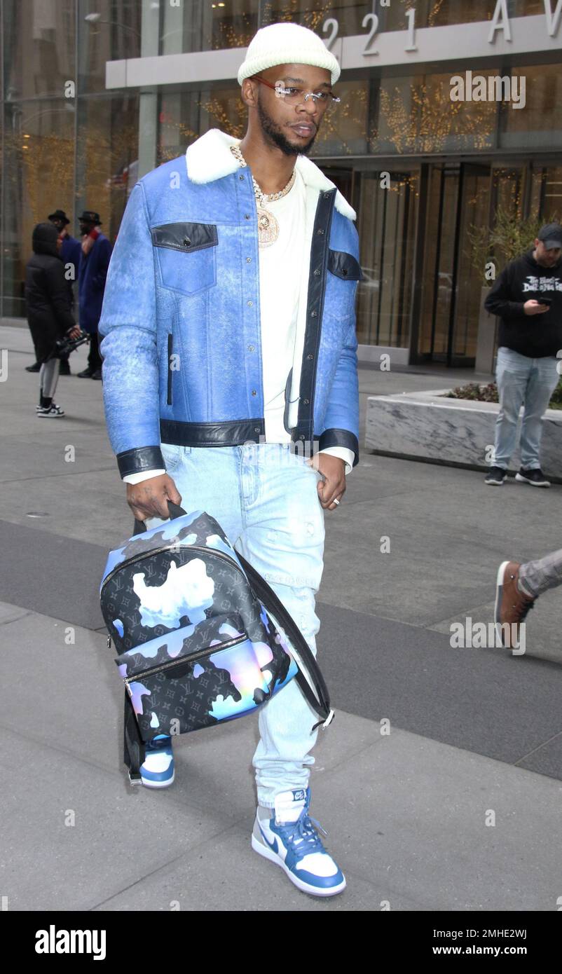 New York, NY, USA. 26th Jan, 2023. Papoose seen at Sirius XM studios in ...