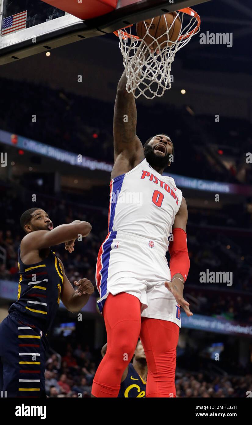 Andre Drummond Pistons Dunk