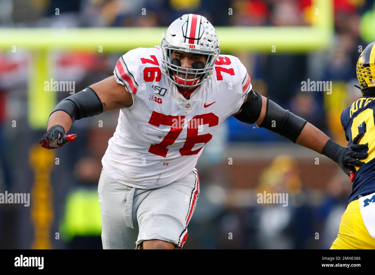 Ohio State offensive lineman Thayer Munford (75) blocks against ...