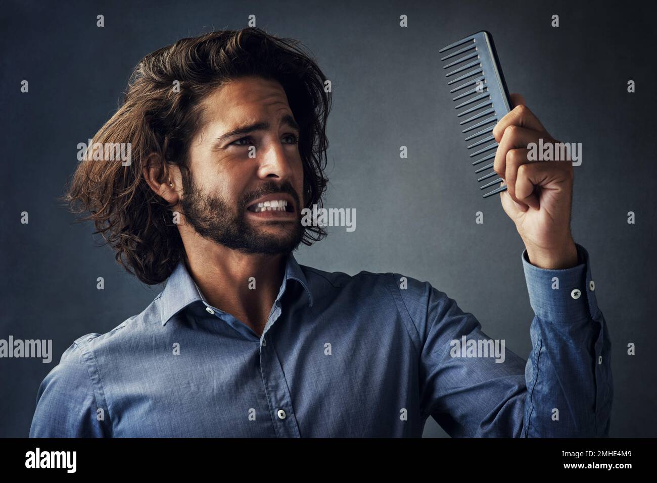 Fix grey hair hi-res stock photography and images - Alamy