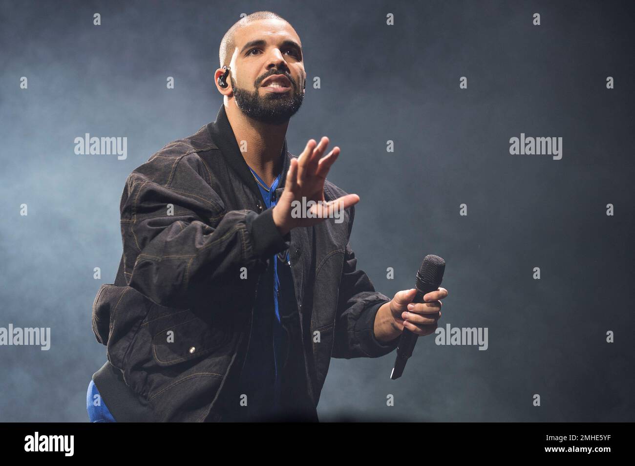 FILE - In this Oct. 8, 2016 file photo, Drake performs onstage in ...