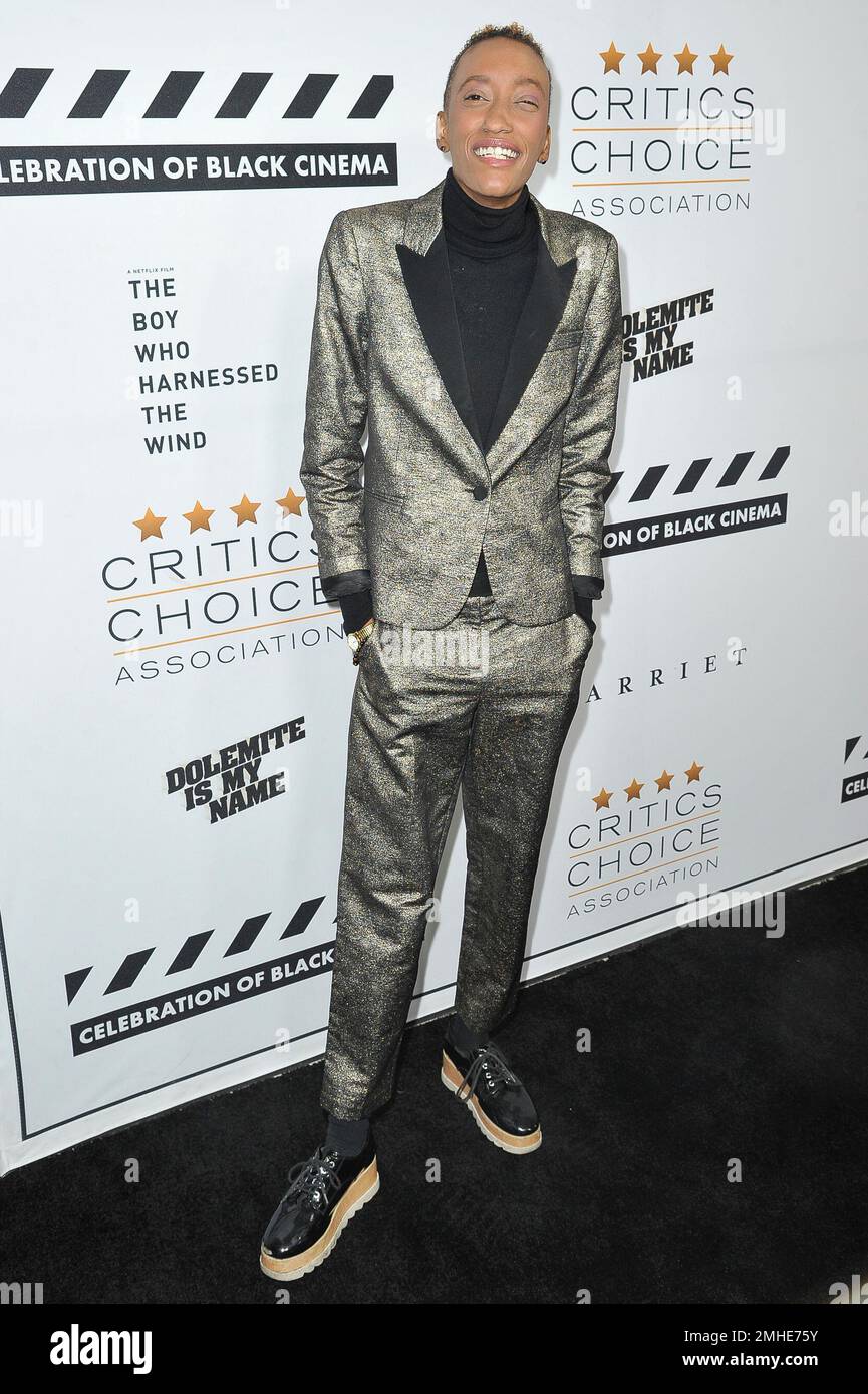 Justice Maya Singleton attends the Celebration of Black Cinema at the ...