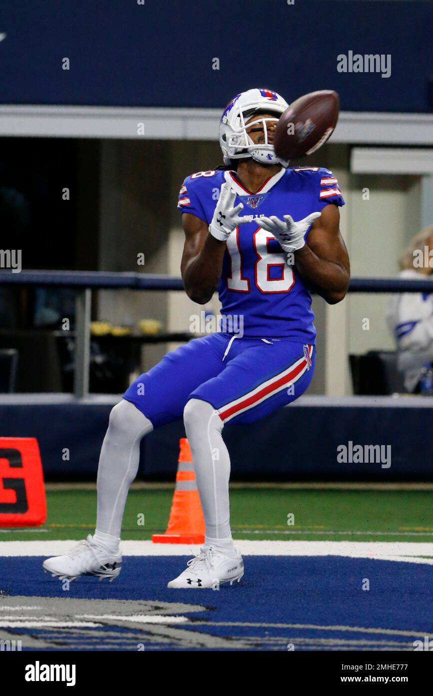 Buffalo Bills wide receiver Andre Roberts (18) catches a pass during ...