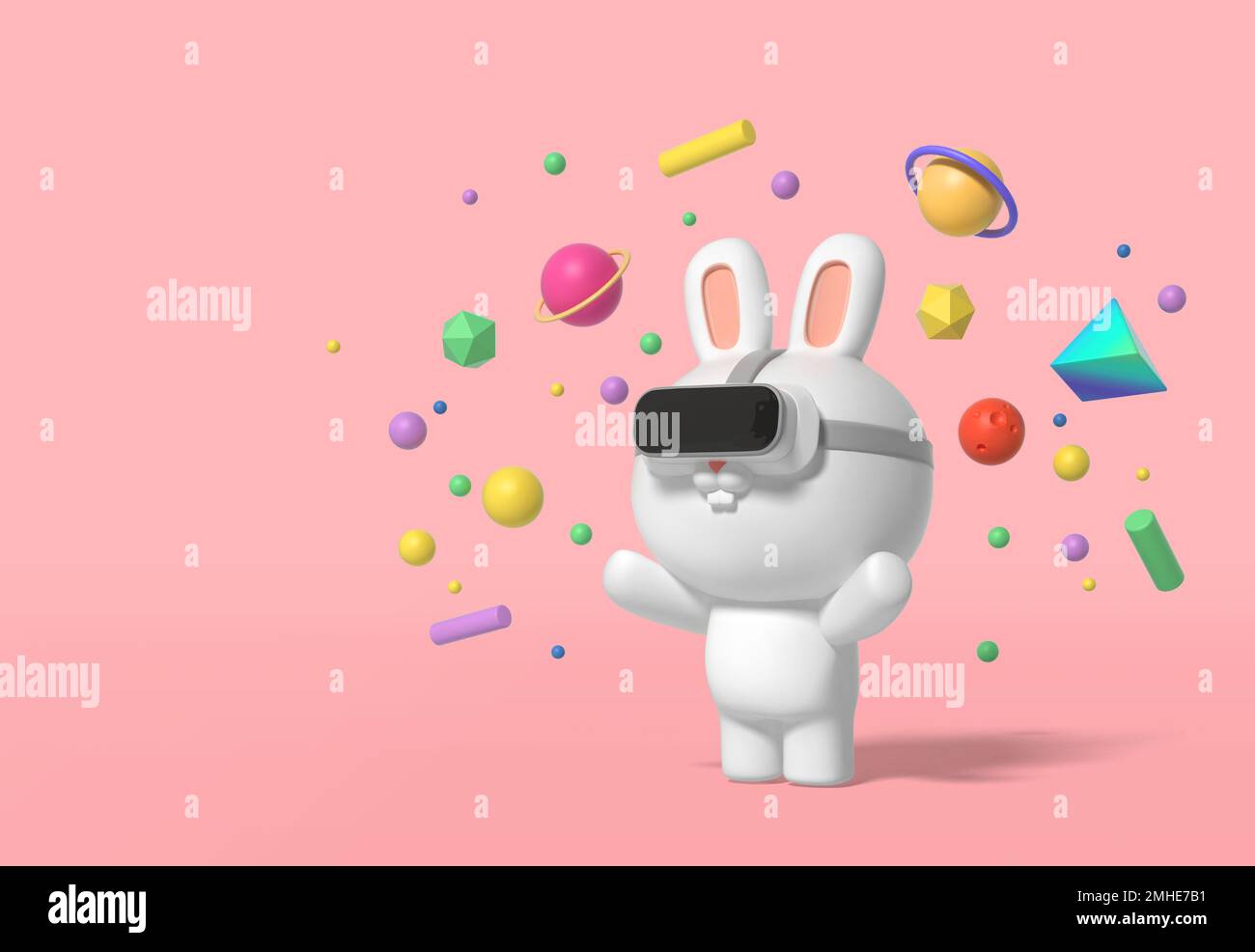 Virtual rabbit hi-res stock photography and images - Alamy