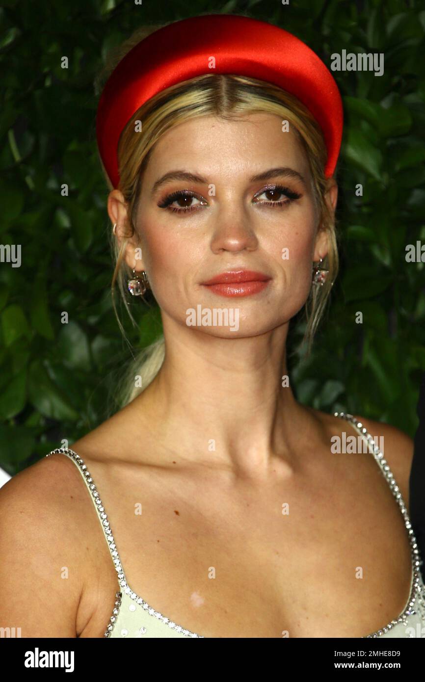 Pixie Geldof poses for photographers upon arrival at the British ...