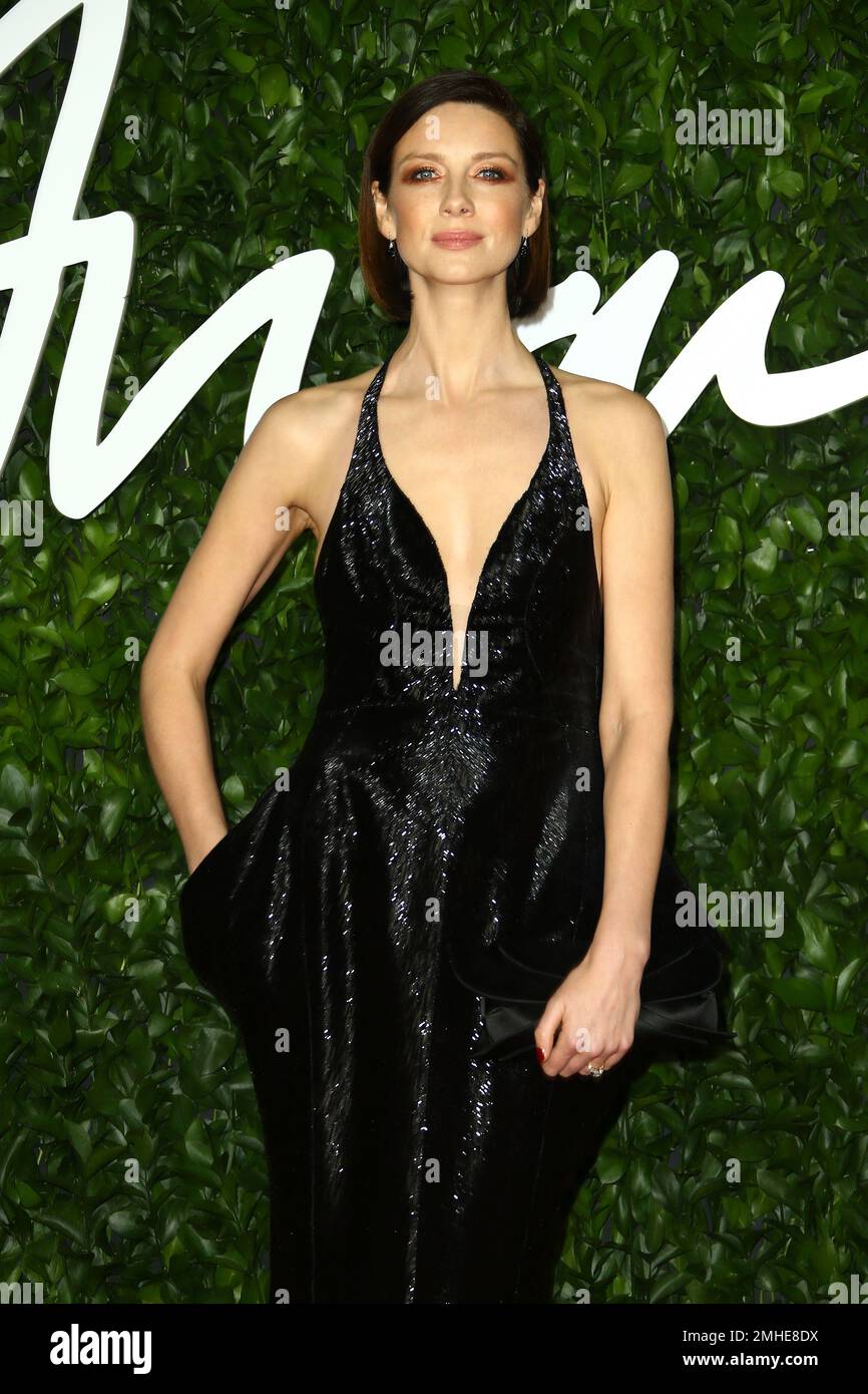 Caitríona Balfe poses for photographers upon arrival at the British ...