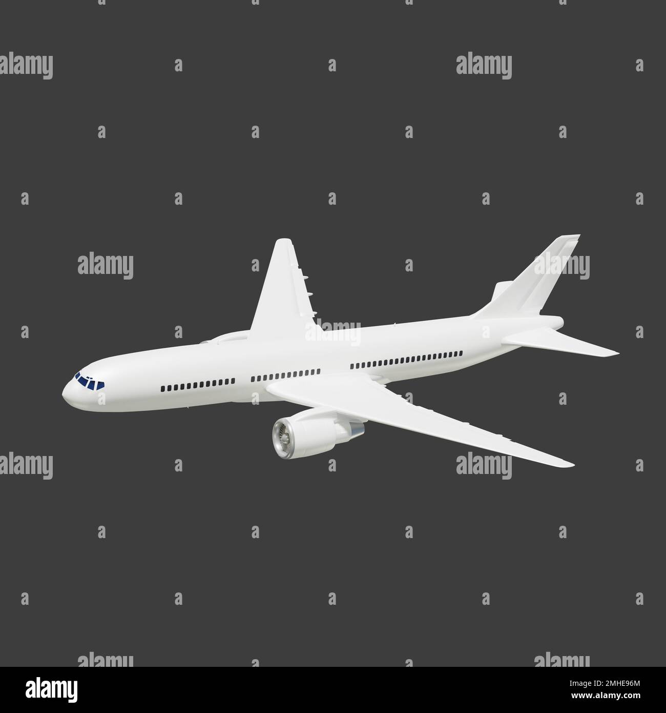 3d image airplane hi-res stock photography and images - Alamy