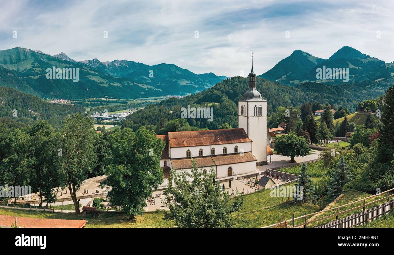 Gruyeres switzerland european city hi-res stock photography and images ...