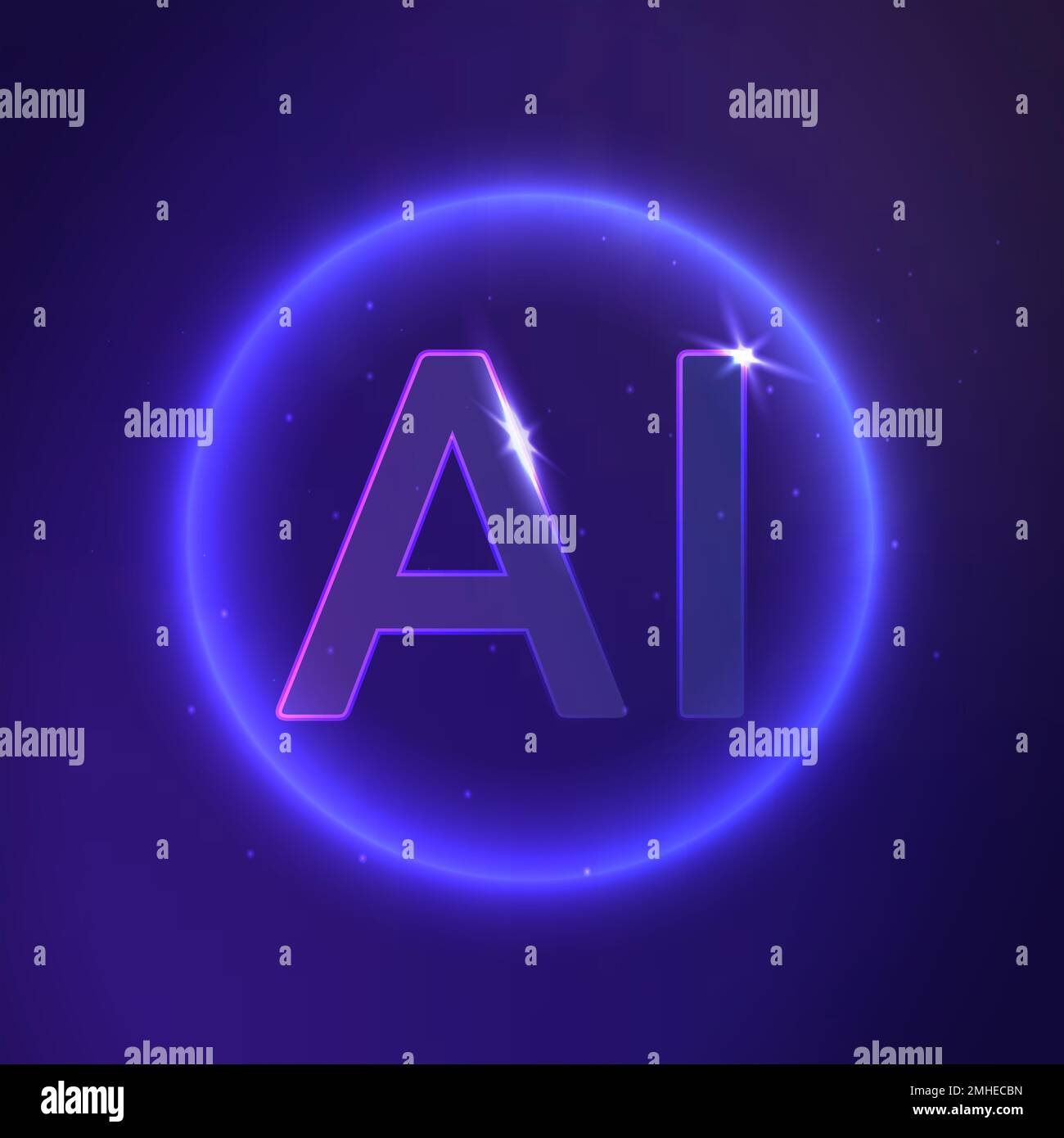 Ai futuristic Stock Vector Images - Alamy