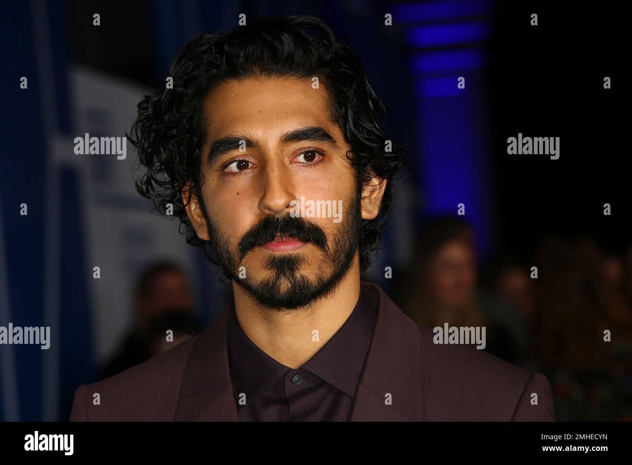 Dev Patel poses for photographers upon arrival at the British ...