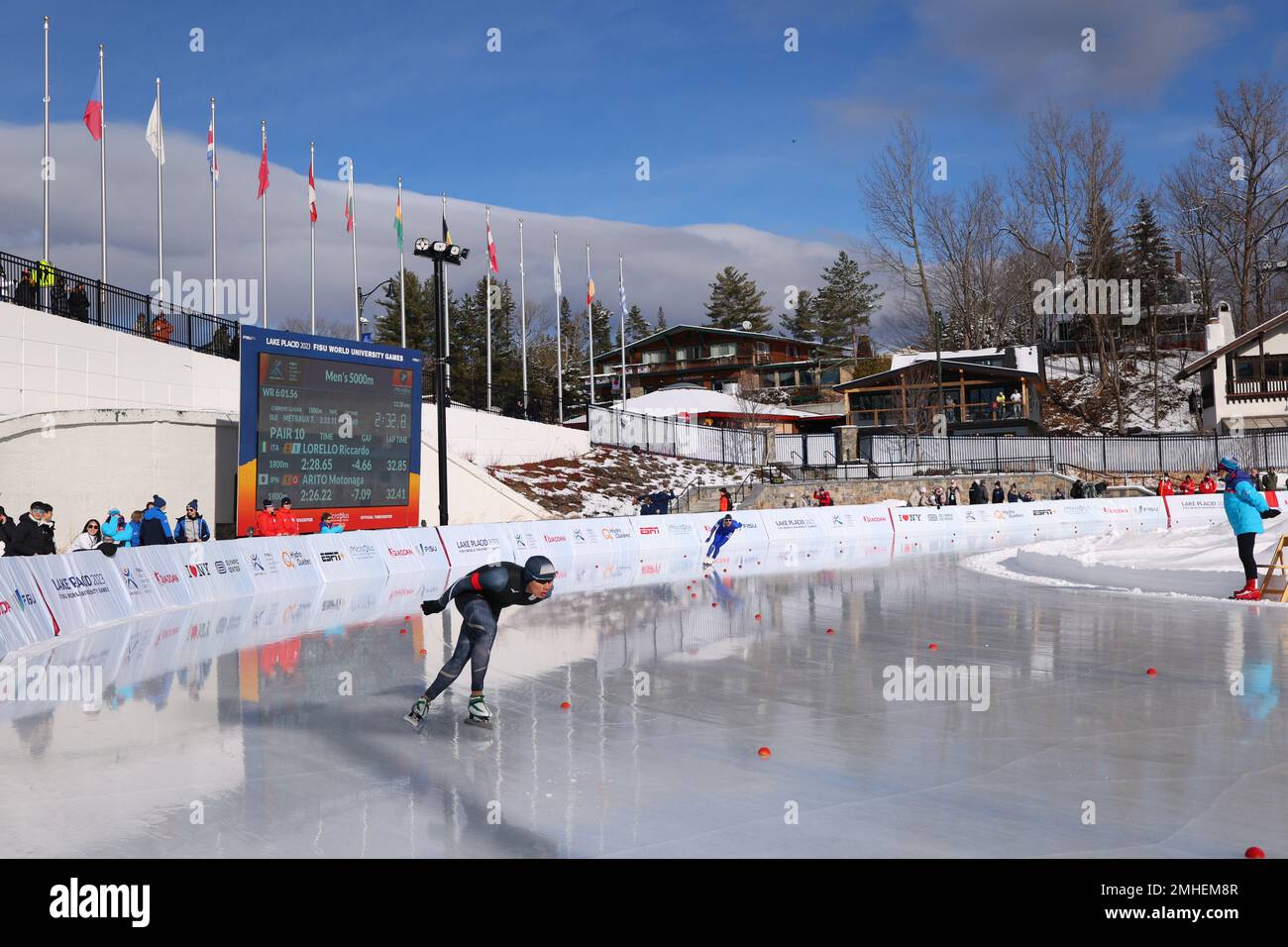 Lake Placid, NY, USA. 16th Jan, 2023. Motonaga Arito (JPN) Speed ...