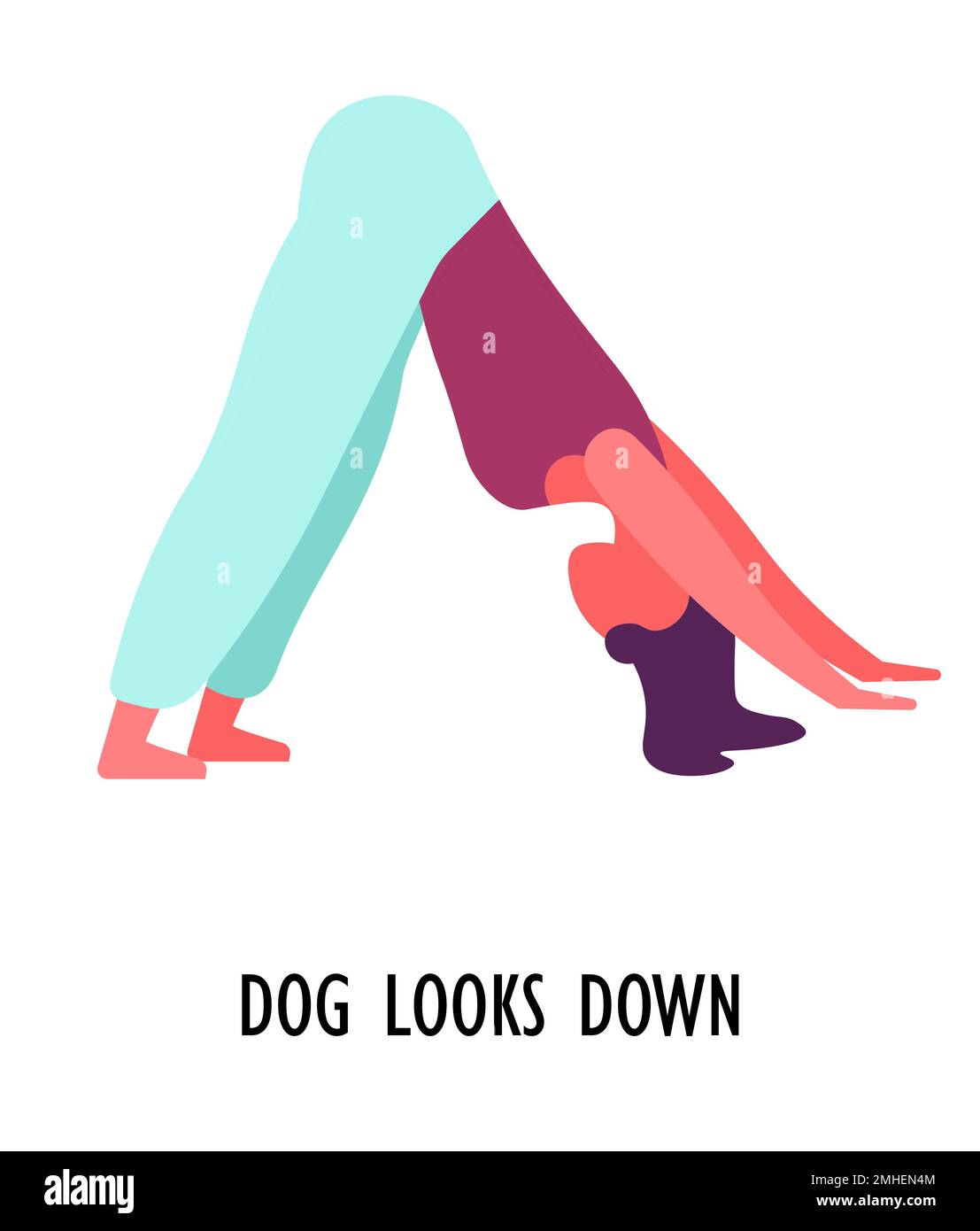 Health look down Stock Vector Images - Alamy