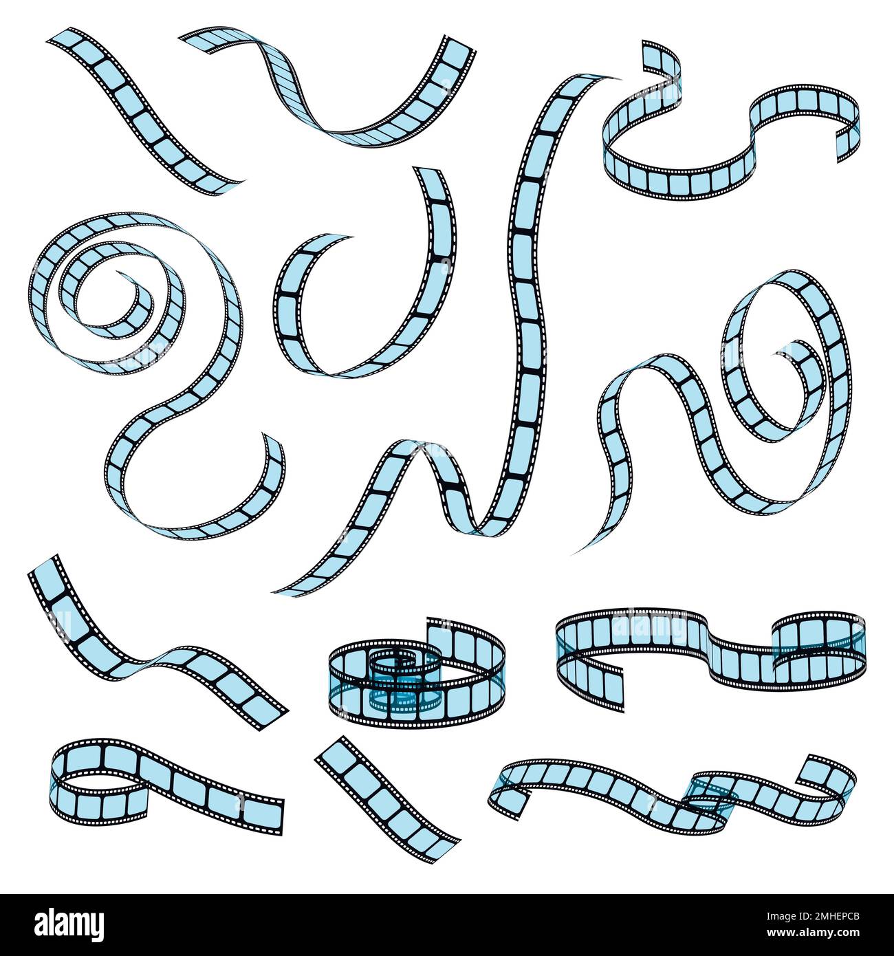 Long strip movie film hi-res stock photography and images - Alamy