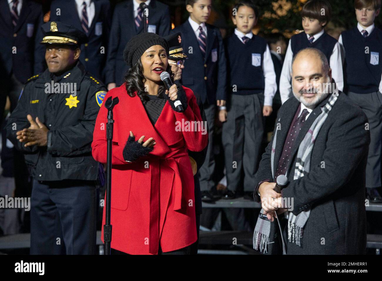 IMAGE DISTRIBUTED FOR MACY'S - Police chief William Scott, from left ...