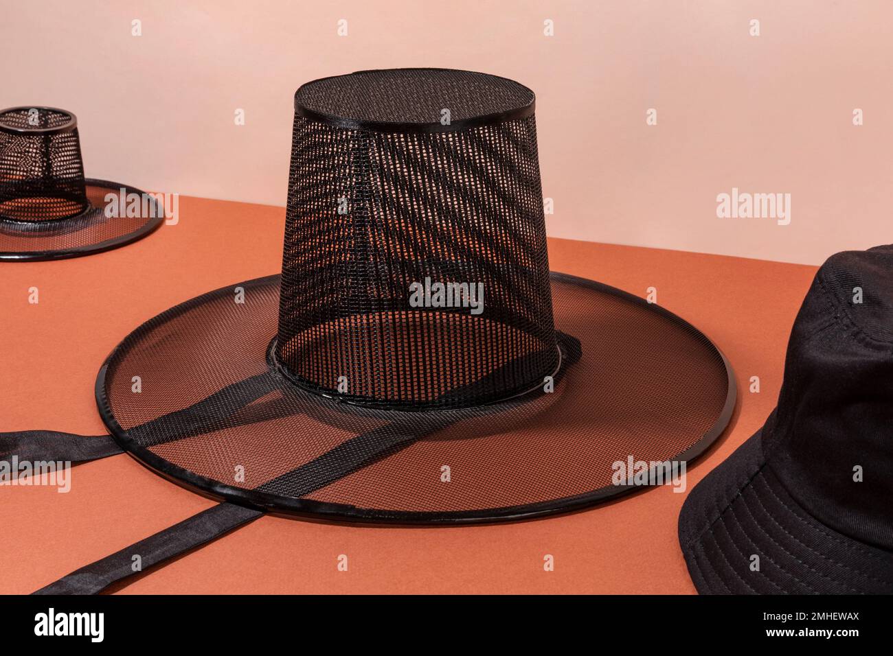 collection of korean traditional objects korean traditional hat Stock ...